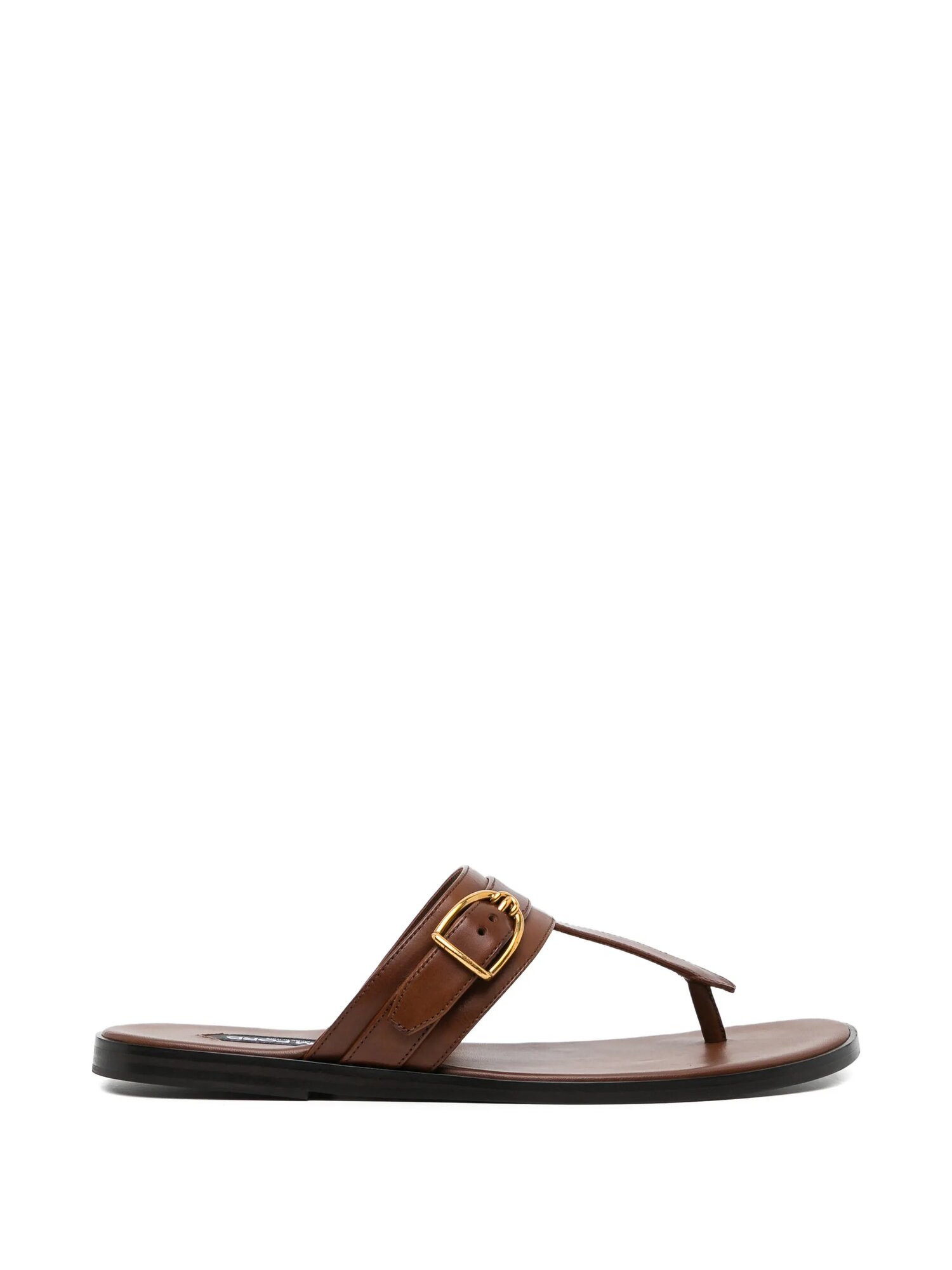 Босоножки Buckle-detail leather sandals