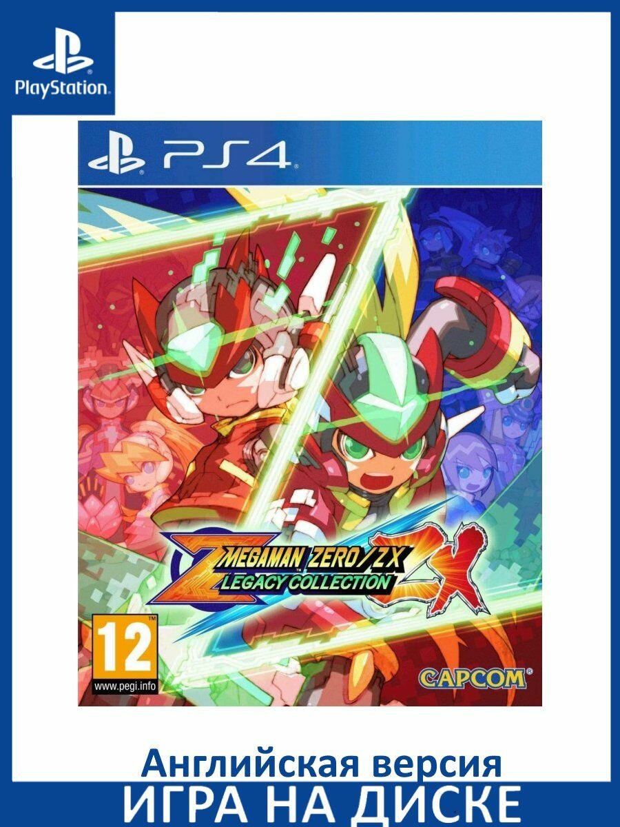Игра Mega Man: Zero Zx Legacy Collection PS4 Диск на PlayStation 4 Английская версия