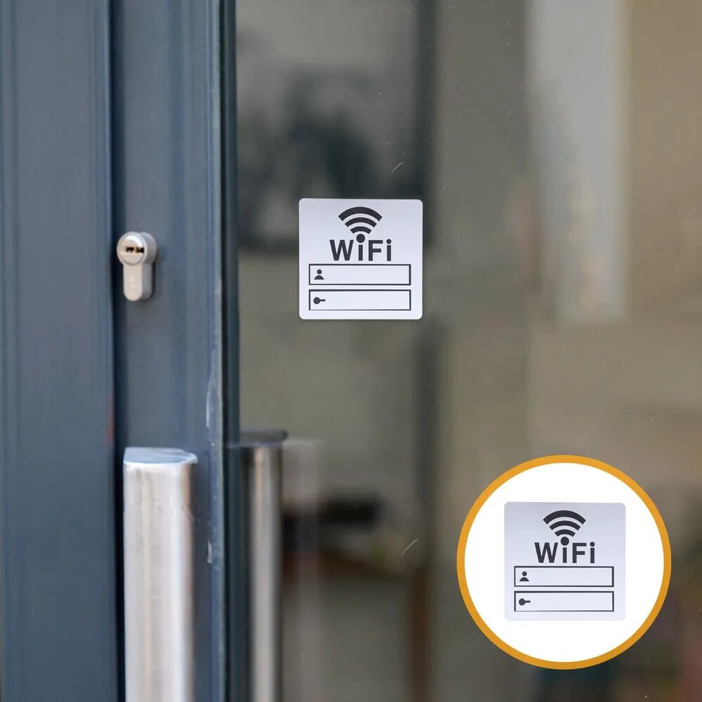 Знак WiFi, Акриловый Материал, Для Дома