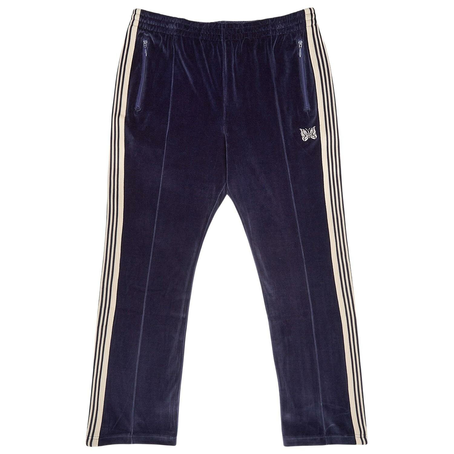 Брюки Брюки Needles Narrow Track Pant - C/Pe Velour