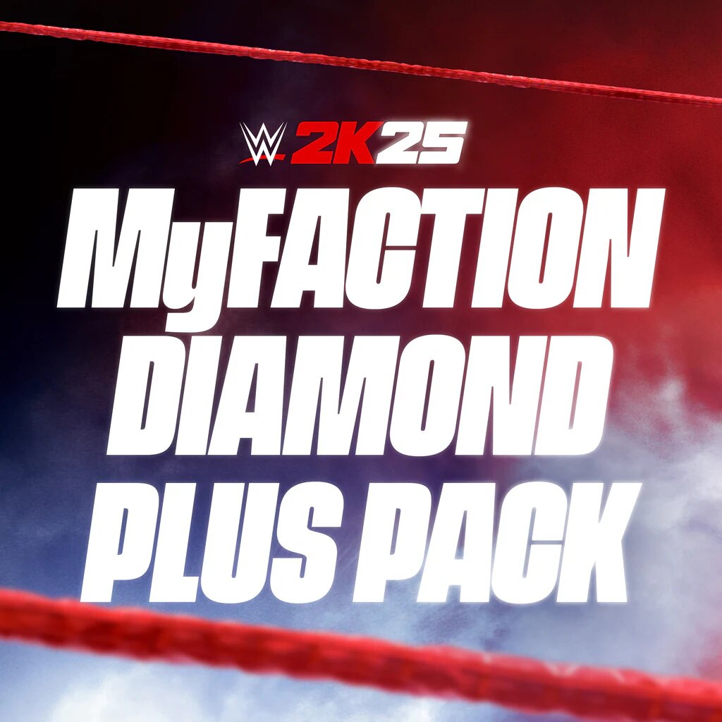 Дополнение WWE 2K25 MyFACTION Diamond Plus Pack, цифровое издание PlayStation 4 и PlayStation 5, регион Индия / код пополнения баланса