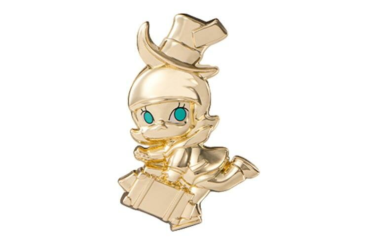 Конструктор POP MART Molly Fantasy Hobo Series 2449251, Confirmed-Hidden Style-Gold Connector Artist (Open)