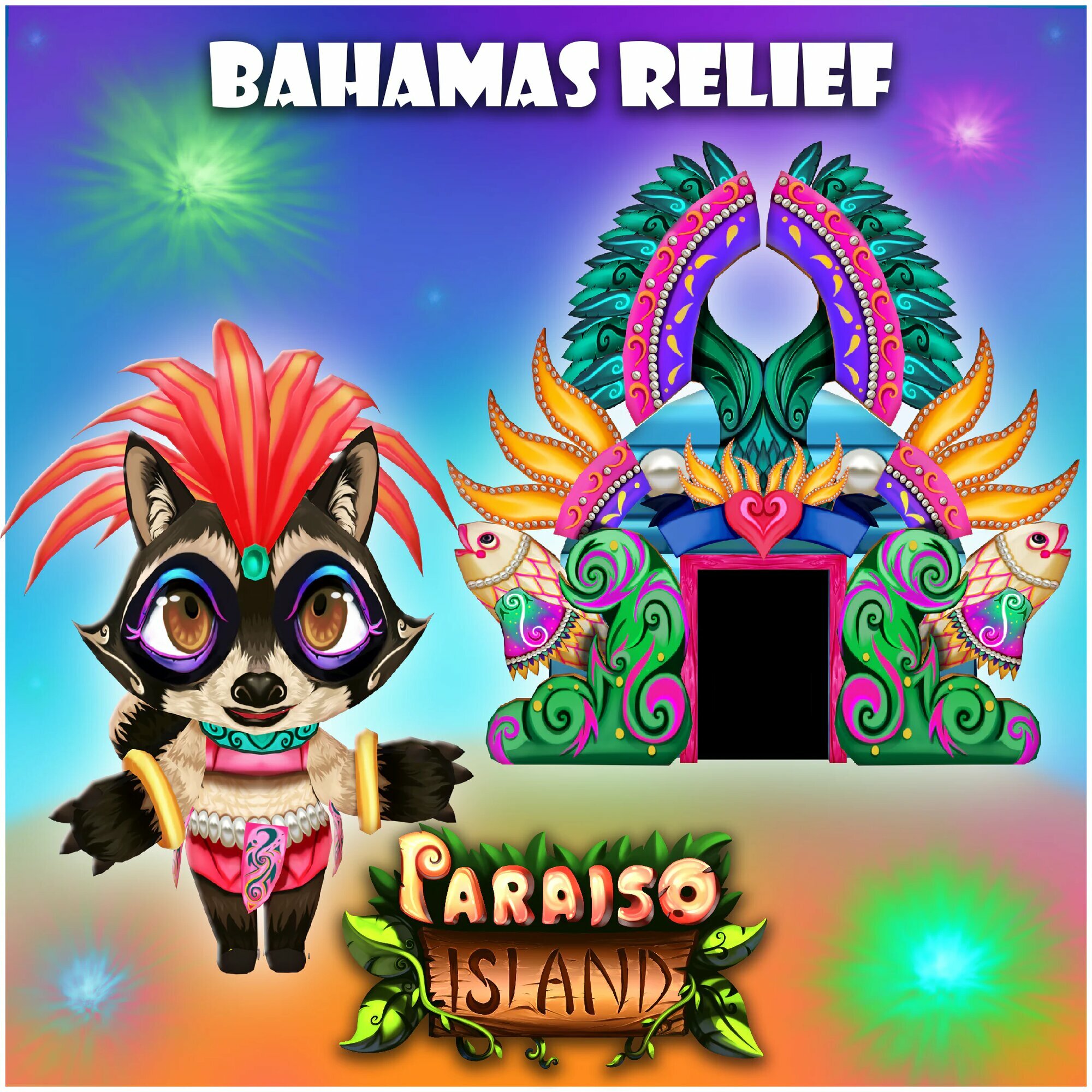 Дополнение Paraiso Island Disaster Relief, цифровое издание PlayStation 4, регион Индия / код пополнения баланса