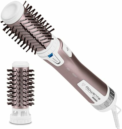 Термощетка rowenta beauty brush activ premium care cf9540f0, 2 насадки