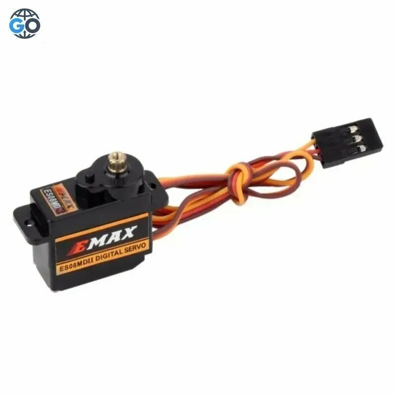EMAX ES08MD Цифровой микросерво 1 шт Усовершенствование ES08A ES08MA - Аксессуар для радиоуправляемых моделей
