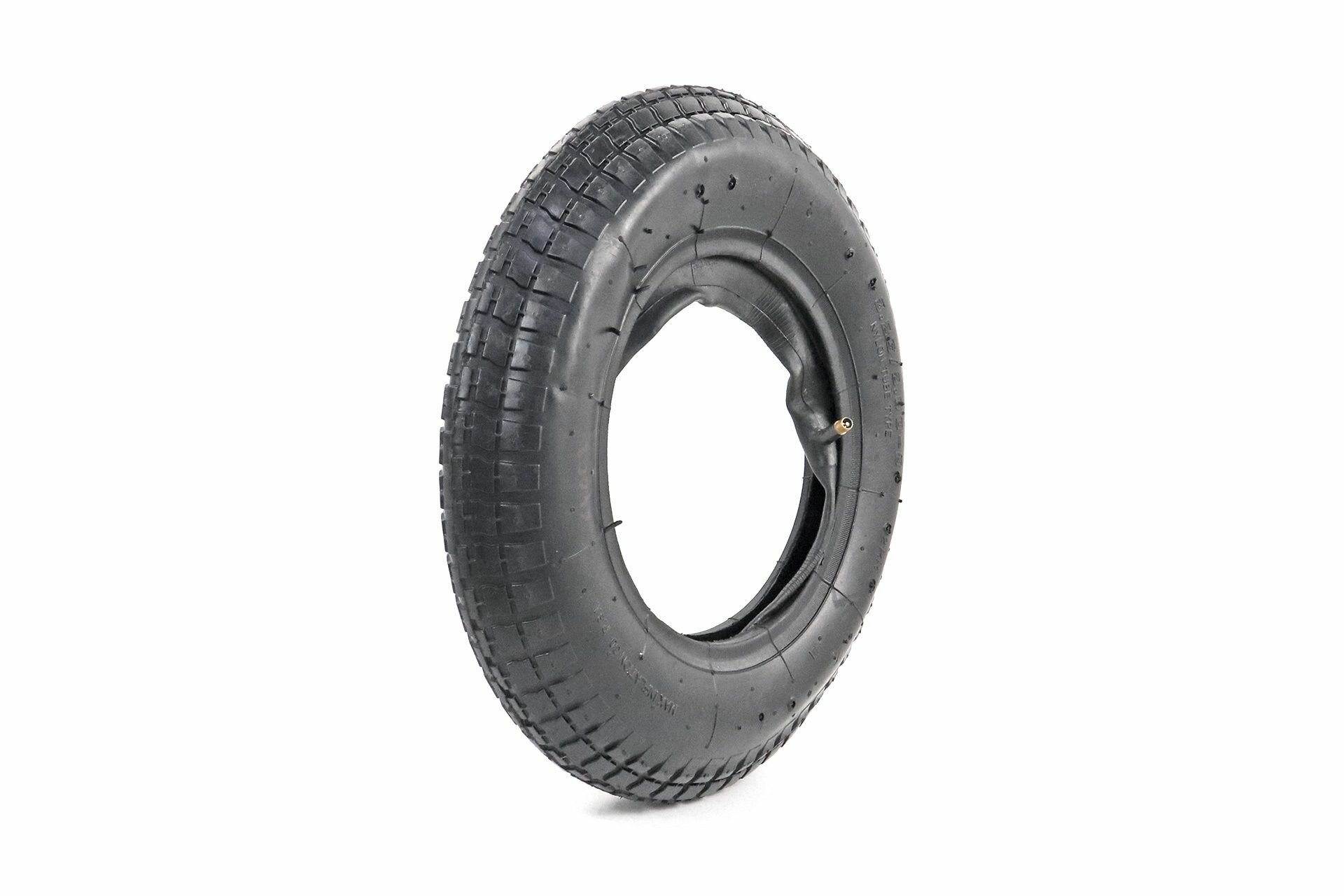 Покрышка тачки садовой 8" 3,25-8 камерная (С камерой)