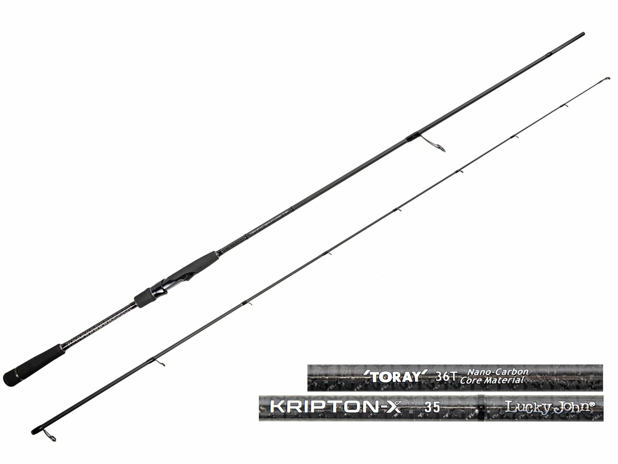 Удилище спиннинговое Lucky John Kripton-X 35 8'0'/2.44