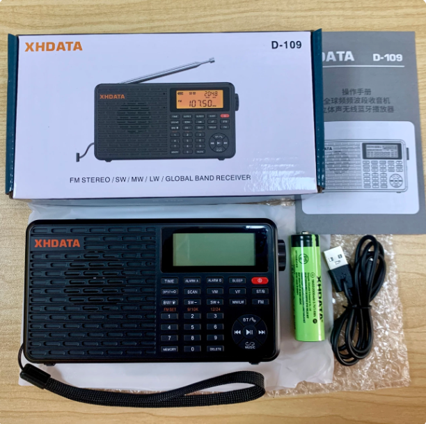 XHDATA D109 Портативное радио, D109