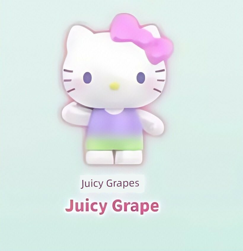 Оригинальные милые фигурки Hello Kitty из серии Summer Rainbow Candy от TOPTOY: очаровательные разноцветные кошечки в