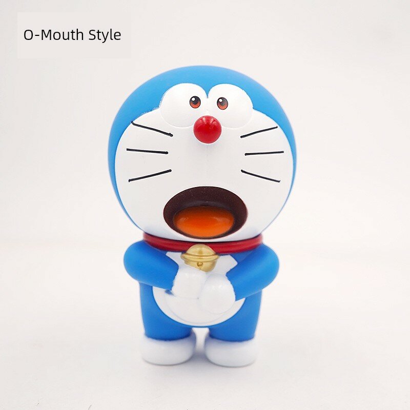 Фигурка куклы Doraemon Jingle Cat Doraemon Blue Fat Man, кукла, игрушка, слепая коробка, модель автомобиля, орнамент O