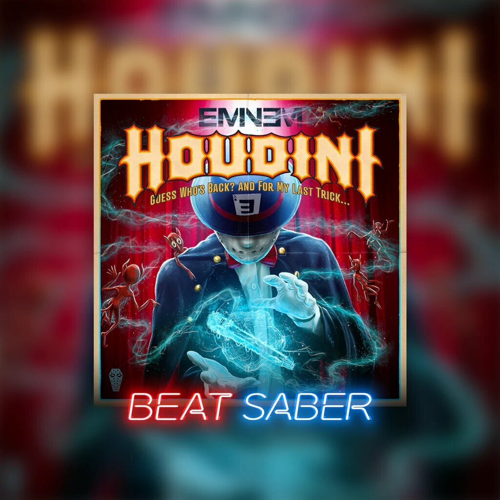 Дополнение Beat Saber: Eminem - 'Houdini', цифровое издание PlayStation 5, регион Индия / код пополнения баланса