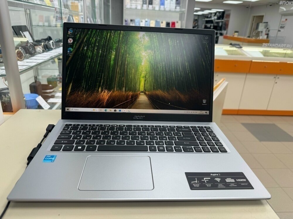15.6" Ноутбук Acer Extensa 15 EX215-54-36EB Intel Core i3-1115G4/ RAM DDR4 8ГБ/ SSD 256Gb NVMe/ Intel UHD Graphics/ DOS Б\У уценка