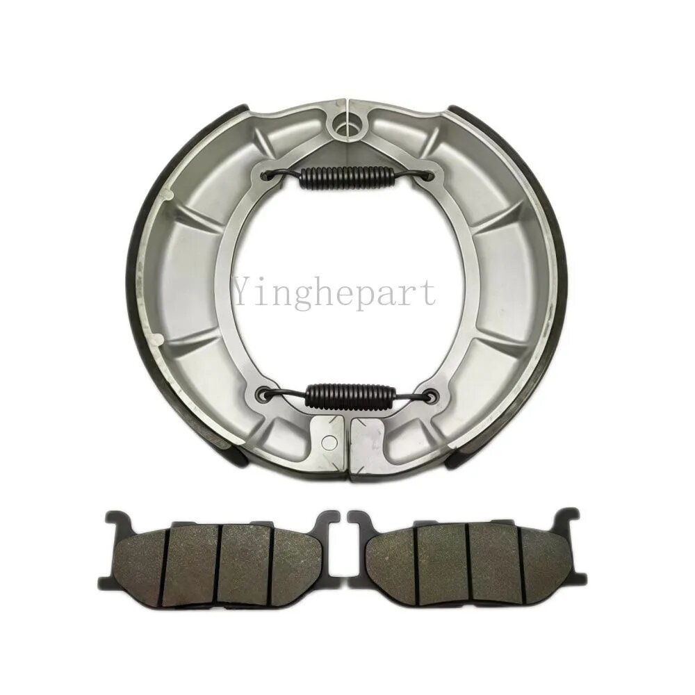 Комплект передних и задних тормозных колодок для мотоцикла YAMAHA XVS400 Drag Star DS4 1996-2017 XVS400C Drag Star Classic DSC4 1998-2016 XVS 400 400C