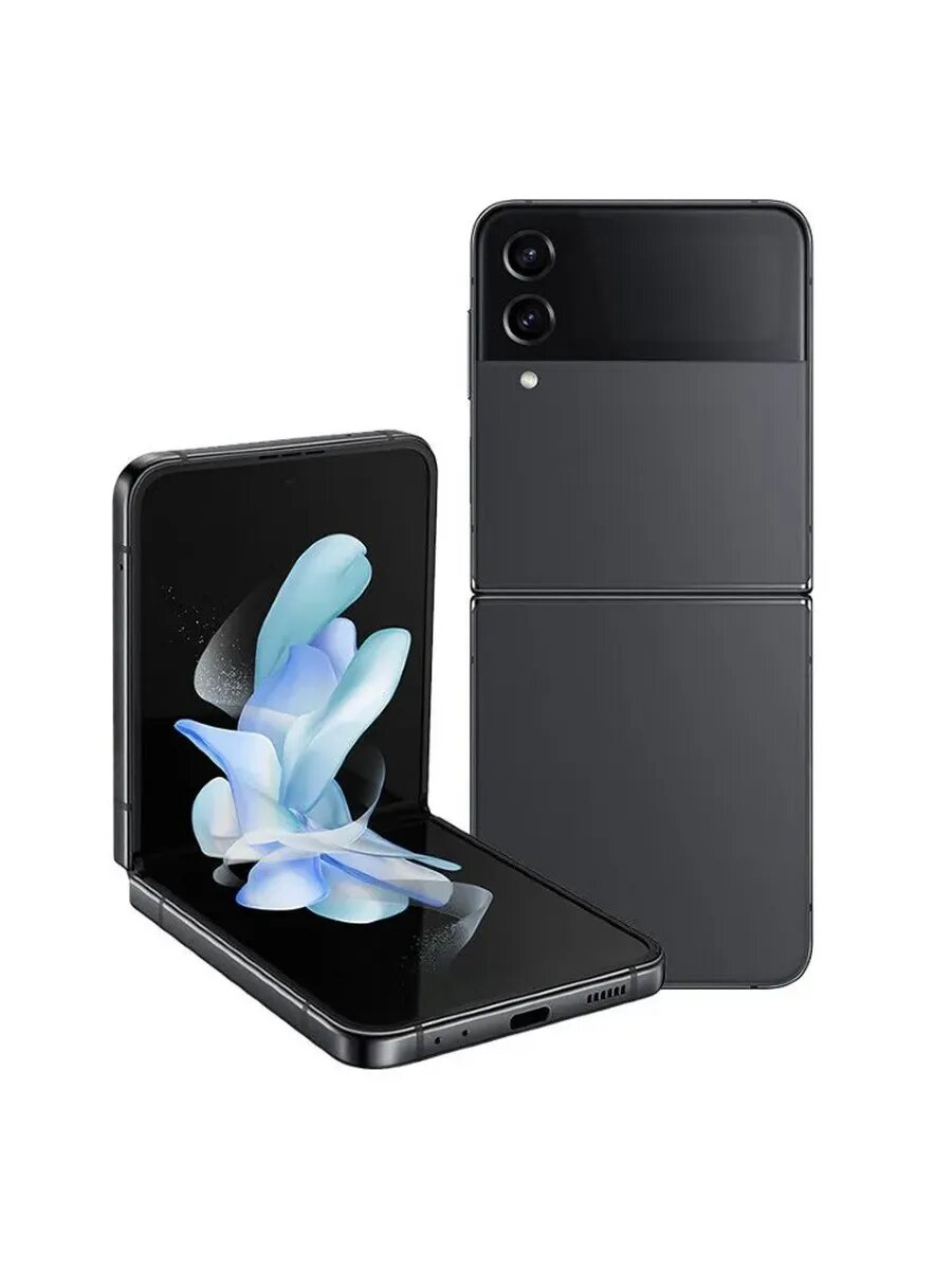 Смартфон Samsung Galaxy Z Flip 4, Android, 8/256 ГБ, экран 6,7" черный