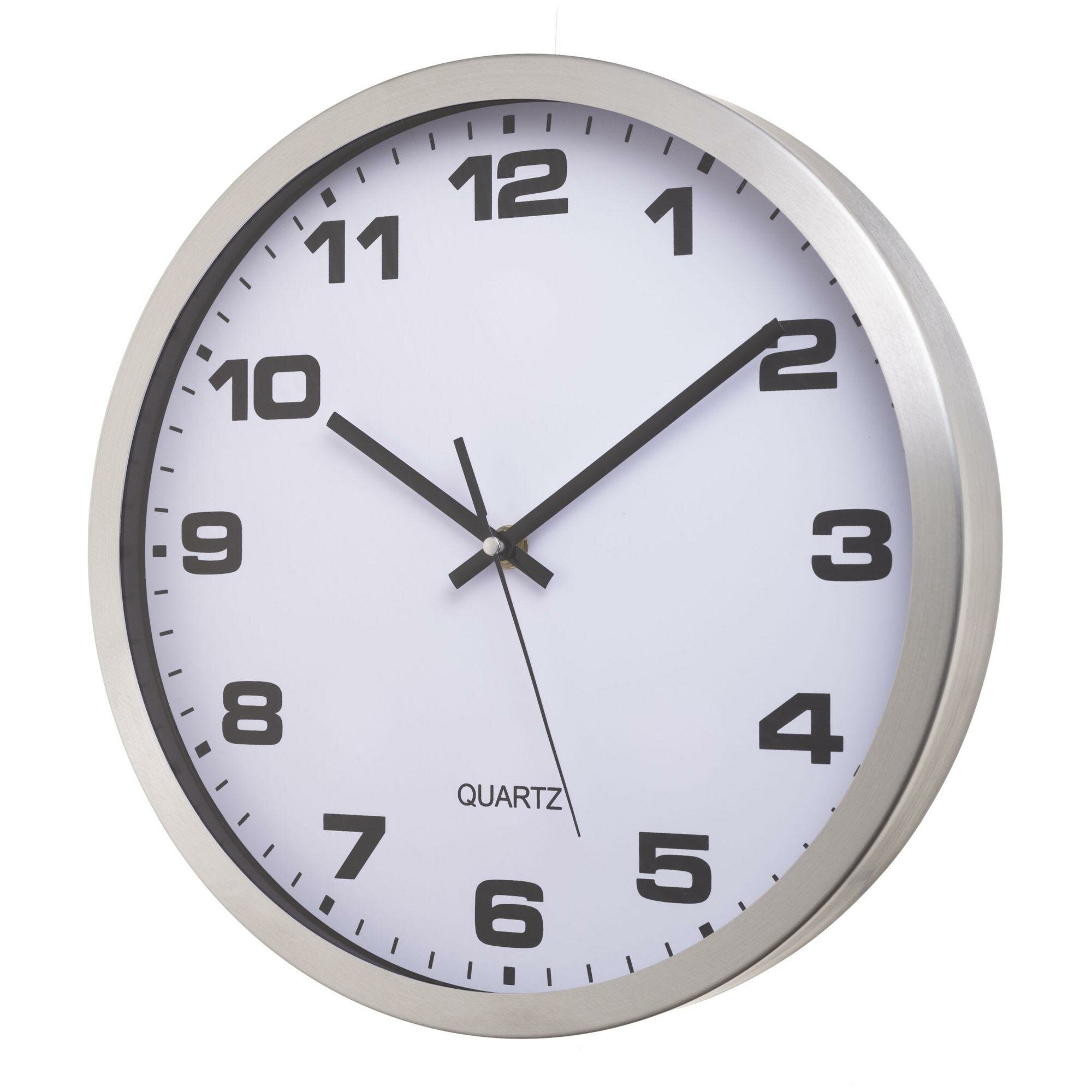 Настенные часы "Aviere Wall Clock" AV-29524, кварцевые, металлический корпус