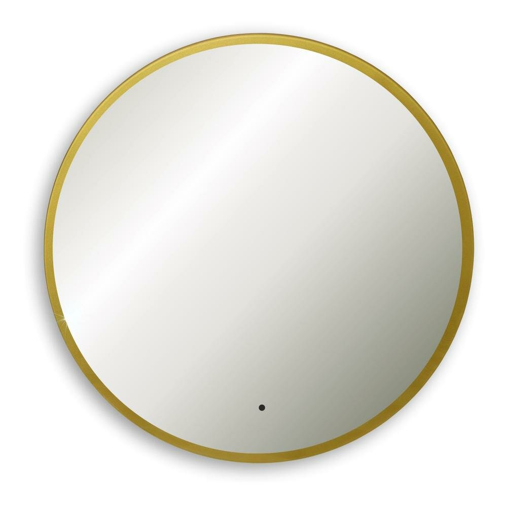 Зеркало Silver Mirrors Monaco-GOLD d1000 (бесконтактный сенсор, доп. упаковка)