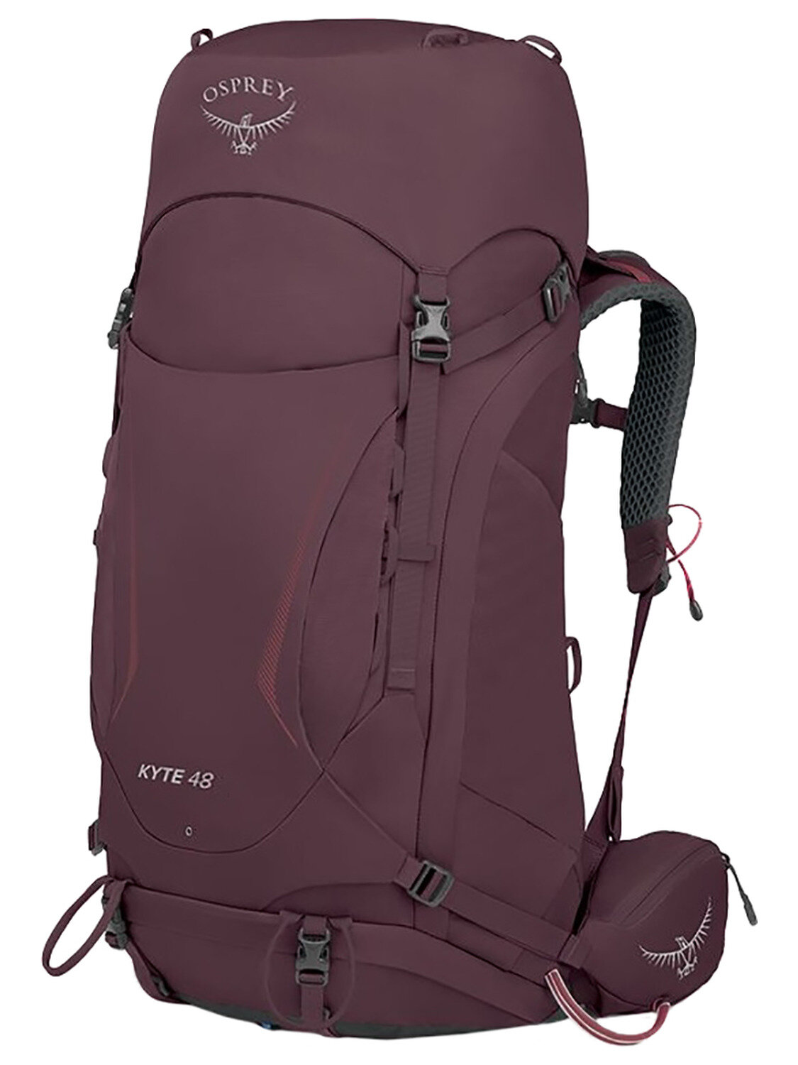 Рюкзак Osprey Kyte 48 Elderberry Purple 2026 Бордовый, для женщин