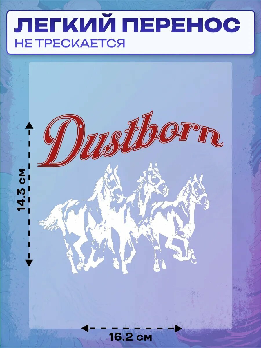 Термонаклейка dustborn — фото 1
