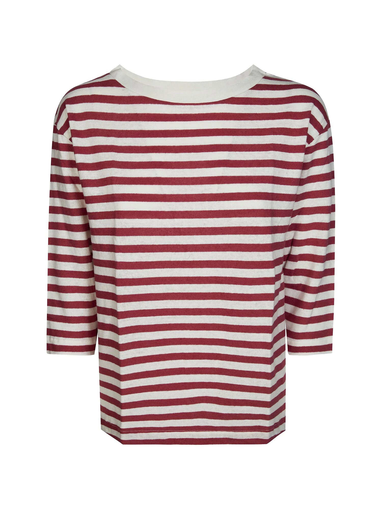 Футболка Boat-neck striped T-shirt