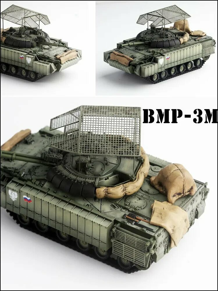 Бестселлер BMP3M, модель боевой машины в 1/72