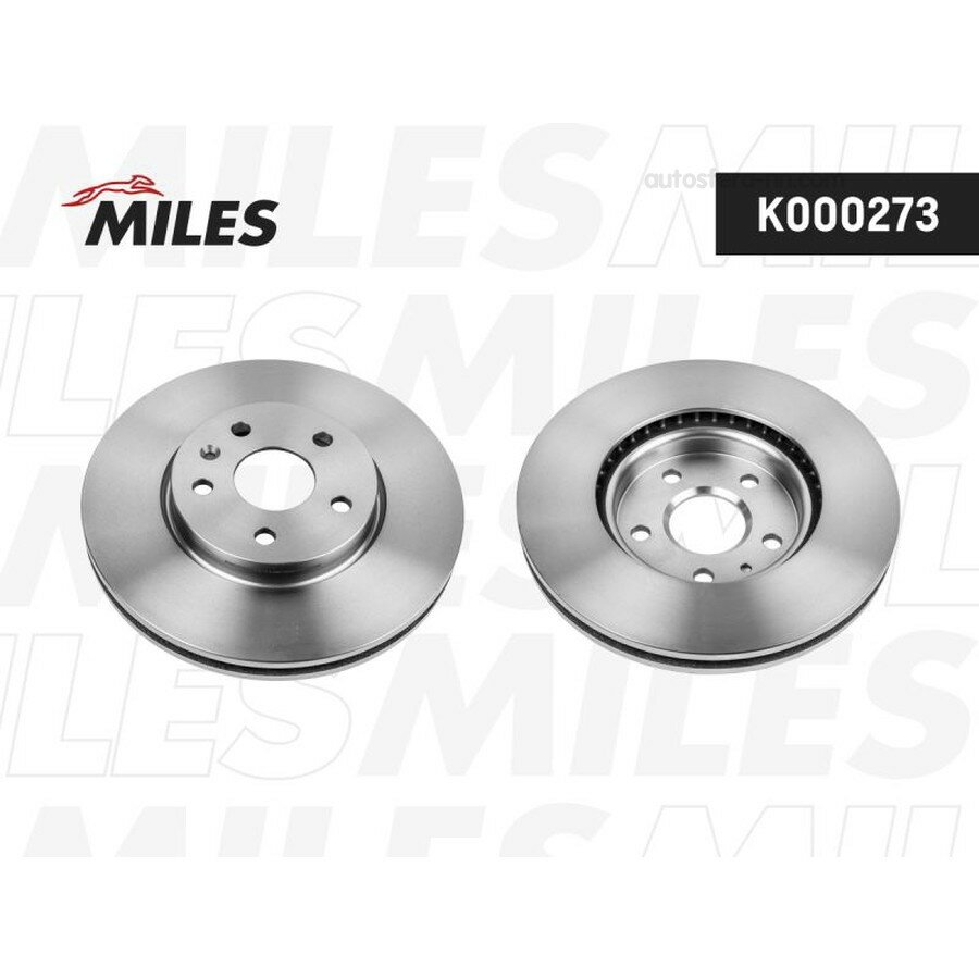 MILES K000273 Диск тормозной OPEL INSIGNIA 08-/SAAB 9-5 10- R17 пер. вент. D 321мм.