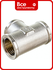 Тройник равный FF (1/2") Valtec VTr.130. N.0004 76543 фитинг из никелированной л...