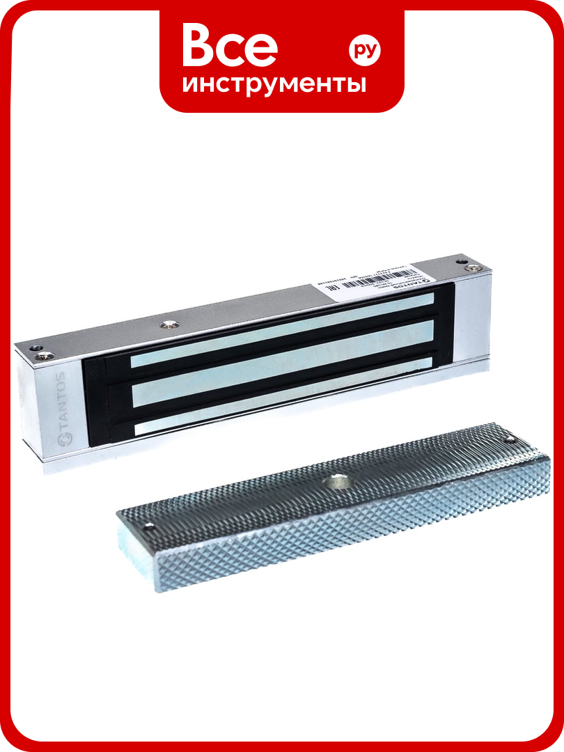 Электромагнитный замок Tantos TS-ML180 00-00017699 домофоны, алюминий, надёжная работа при экстремальных температурах