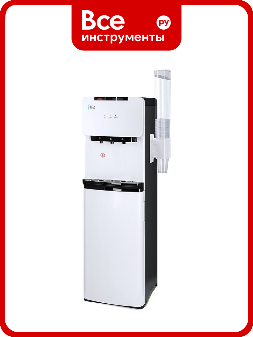 Кулер для воды ECOTRONIC K41-LXE white-black ETK11745