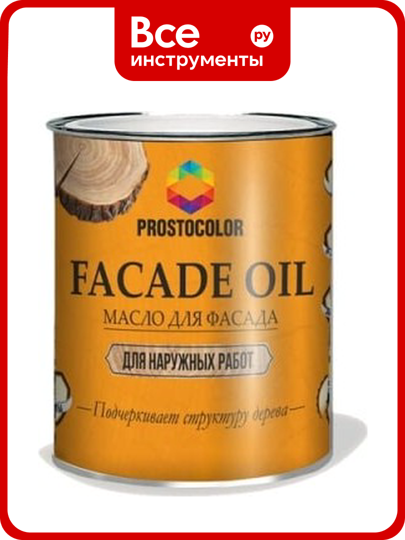 Масло для Фасада PROSTOCOLOR простоколор каштан 10 л 101246-1