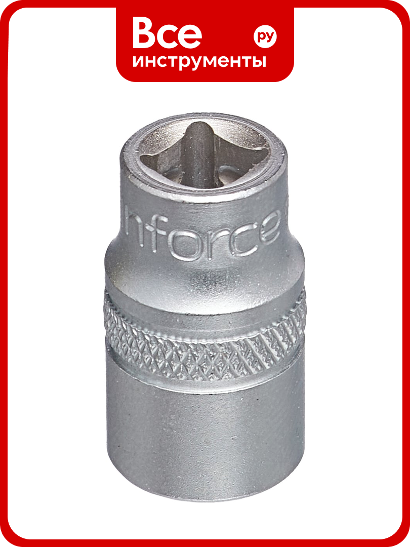 Головка торцевая шестигранная (10 мм; 1/4DR) Inforce 11-01-461