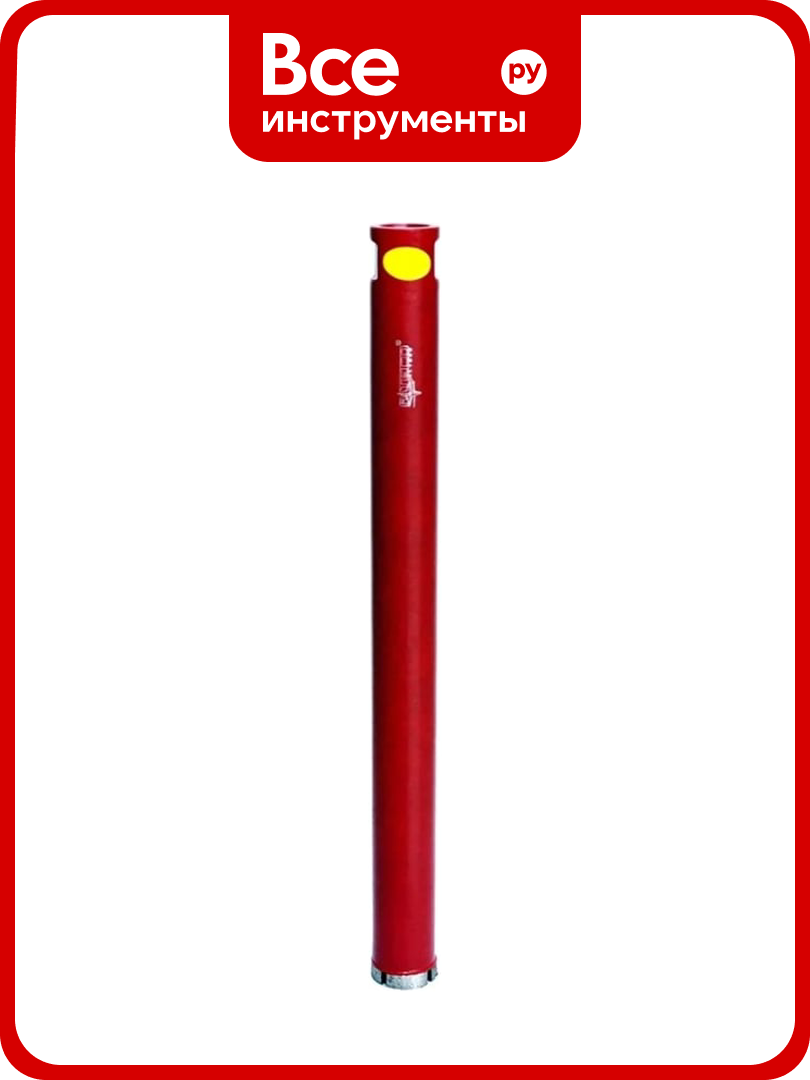 Коронка алмазная для сухого бурения BT (51х450 мм) ALTECO 41364, для сверления ровных отверстий всех видах бетона