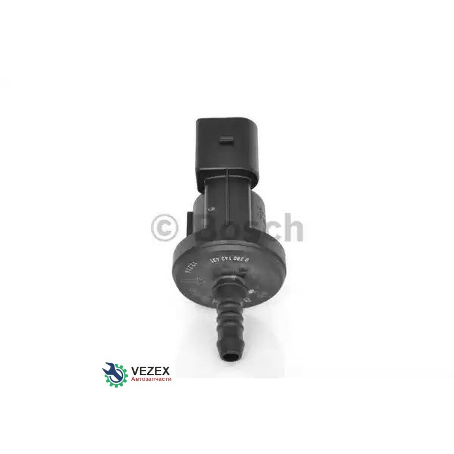 BOSCH 0280142431 клапан вентиляции!\ Audi A4/A6/Q7, VW Passat/ Touareg/Golf 2.0TFSI/2.4 04>