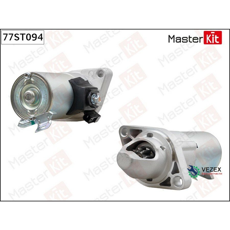 MASTERKIT 77ST094 Стартер HONDA CR-V III 2.4 1.6kw (1.6kw) Masterkit