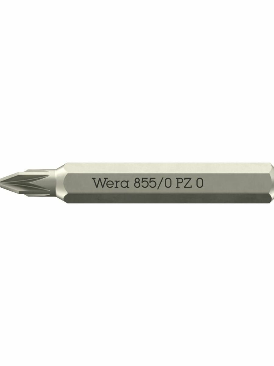 Бита Micro Pozidriv, PZ 0 x 30 мм, хвостовик шестигранный 5/32" C4.0 (4 мм)