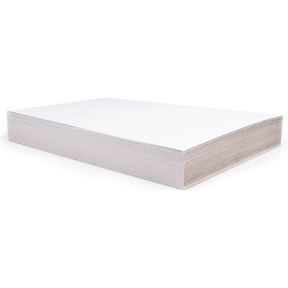 Картон для подшивки документов BRAUBERG А4, немелованный, 100 л, 260 г/м2, 210х297 мм, 124877