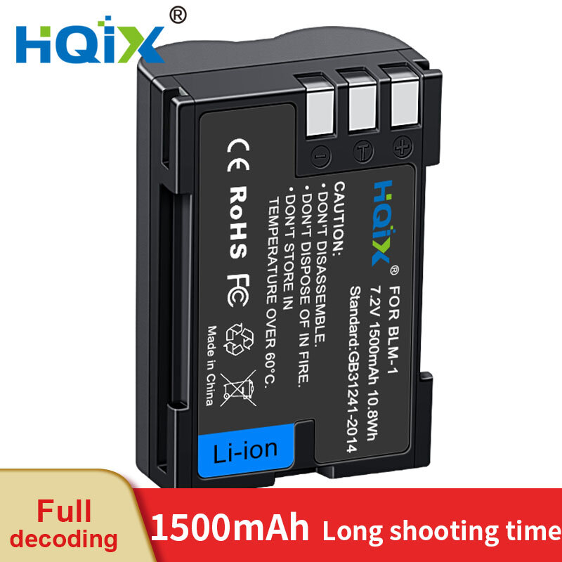 HQIX для OLYMPUS C-5060 7070 8080 E-500 520 510 330 300 3 1 камера BLM-1 зарядное устройство Аккумулятор
