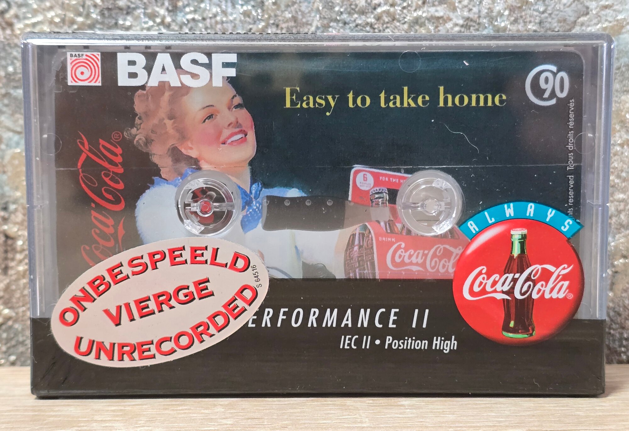 Аудиокассета BASF Coca-Cola -2