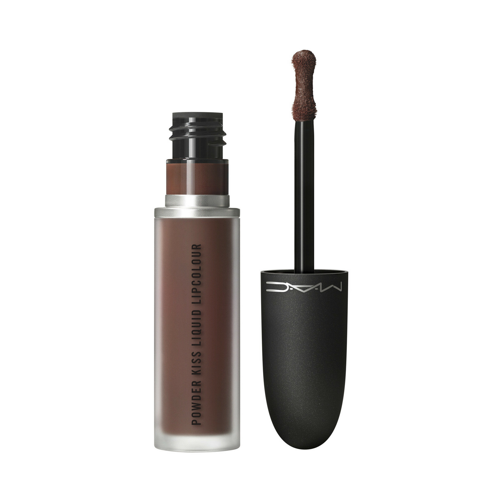 MAC Powder Kiss Liquid Lipcolour Жидкая губная помада Chestnut