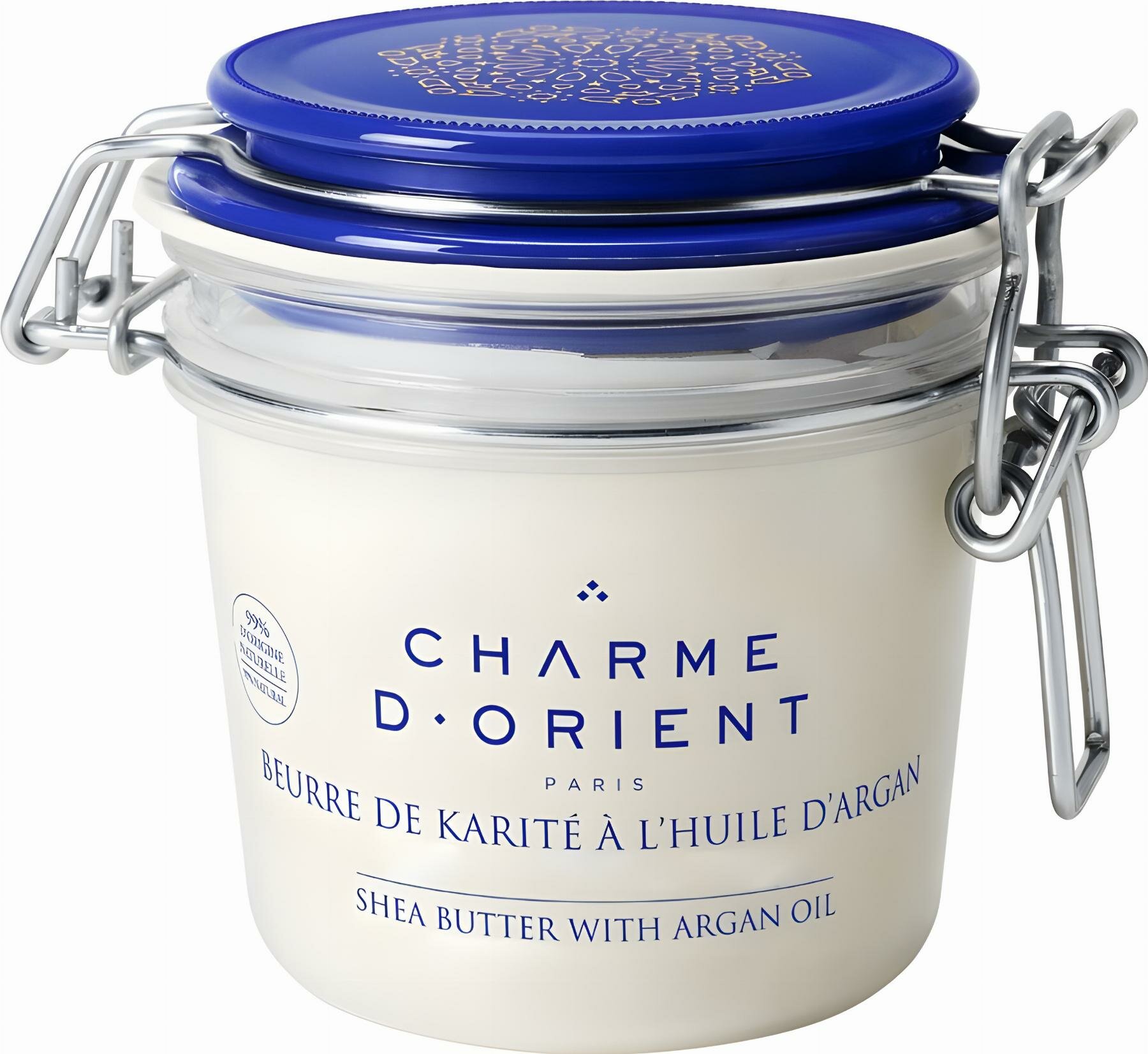 Charme d'Orient Масло карите с аргановым маслом с ароматом зеленого чая Shea Butter With Argan Oil Green Tea Fragrance 1 шт.