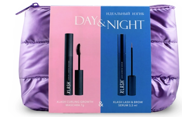 XLASH Cosmetics Набор "Идеальный изгиб" Xlash Day&Night Set 31ml