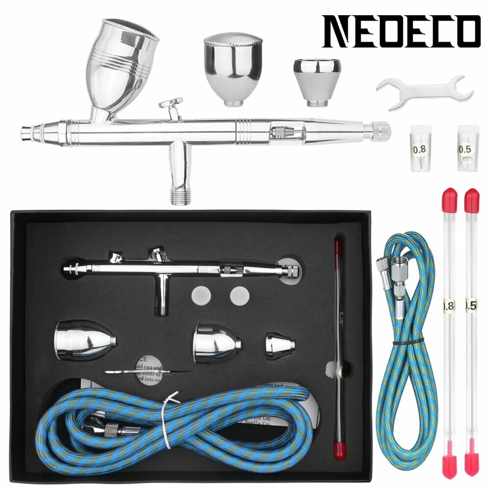 NEOECO NCT-183K Аэрограф 2cc/5cc/13cc