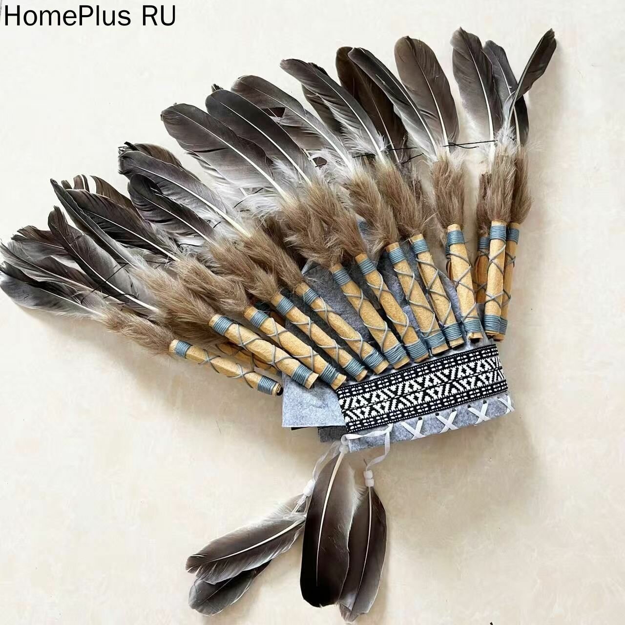Головной убор индейца "Следопыт" на Хэллоуин, вечеринку, маскарад, косплей