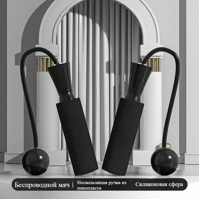 С двойными подшипниками, для фитнеса (пара маленьких шариков), черныйШарики для фитнеса с двойными подшипниками черные компактные пара для тренировок
