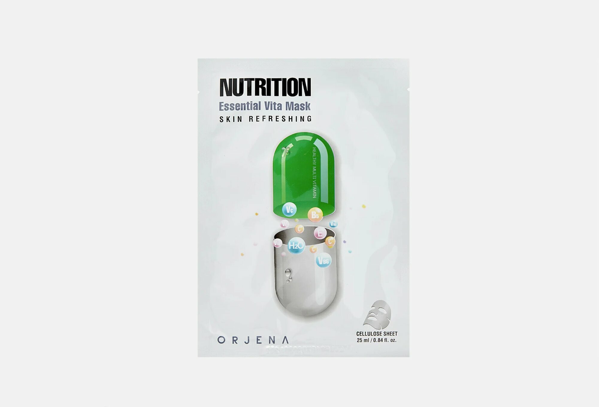 Питательная тканевая маска для лица ORJENA Nutrition Essential Vita Mask