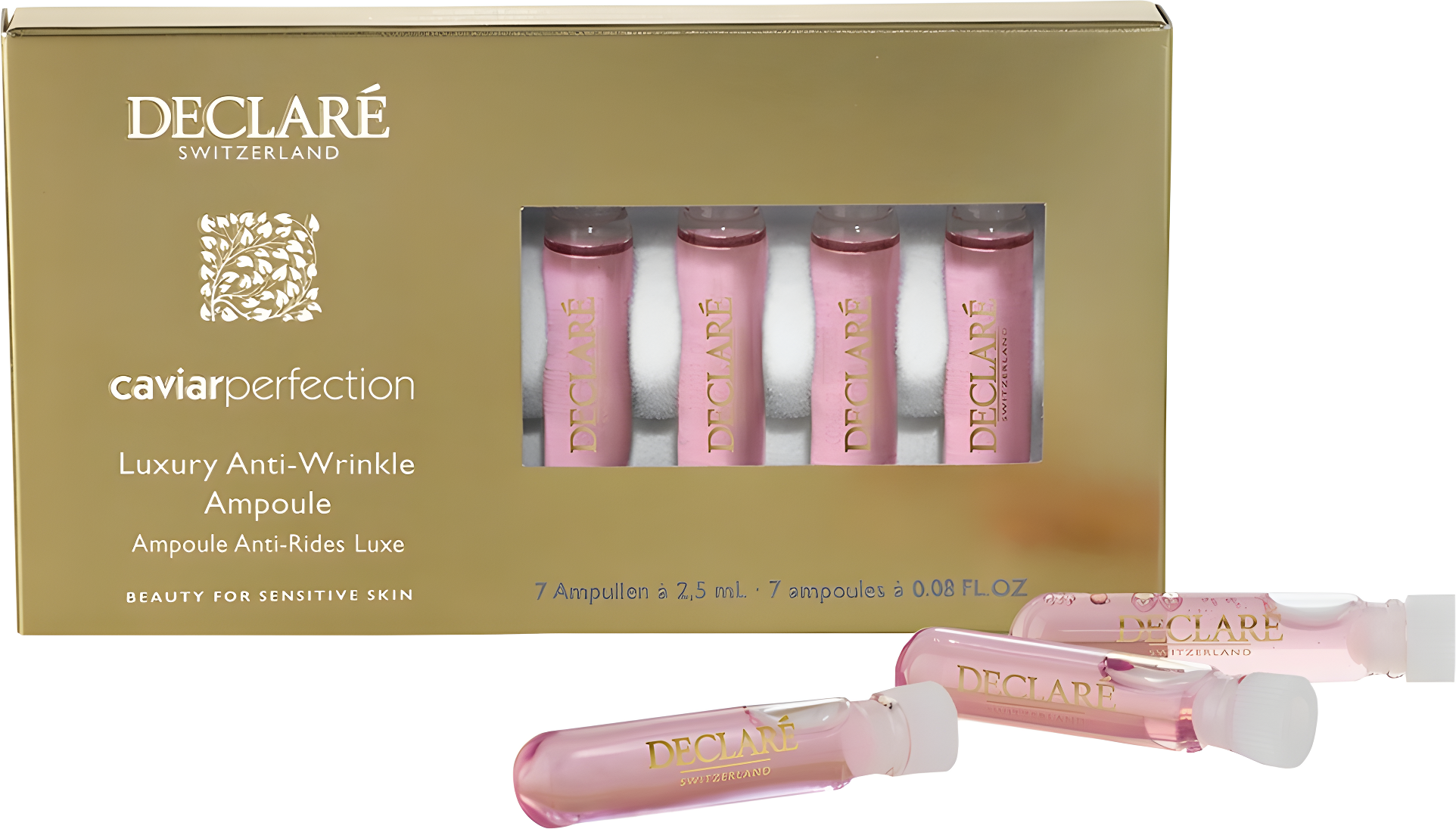 DECLARE Концентрат-люкс в ампулах против морщин с экстрактом черной икры Luxury Anti-Wrinkle Ampoule 30g