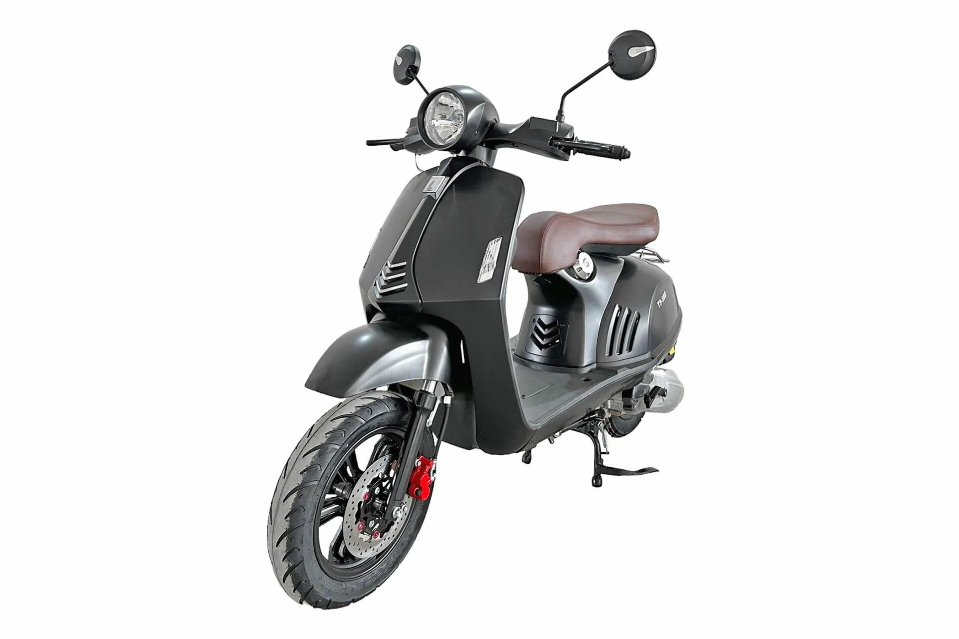 Скутер Vespa 49сс черный (150)(10,8л. с, колеса перед12/зад.10, тормоза: диск. перед/бараб зад.)
