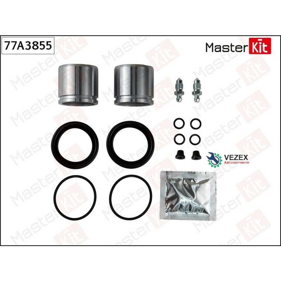 MASTERKIT 77A3855 Ремкомплект тормозного суппорта + поршень MERCEDES MB 100 (631) 81-97 77A3855