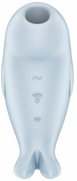 Вакуумно-волновой вибростимулятор Satisfyer Seal You Soon голубой