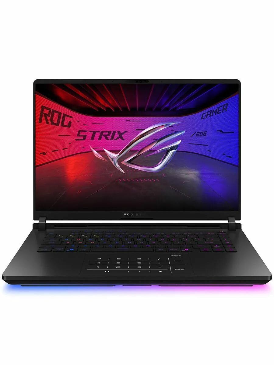 ASUS ROG Strix SCAR 16 G635LX-RW041 Игровой ноутбук 16", Intel Core Ultra 9 275HX, RAM 32 ГБ, SSD 1024 ГБ, NVIDIA GeForce RTX 5090 (24 Гб), Без системы, (90NR0L81-M001K0)