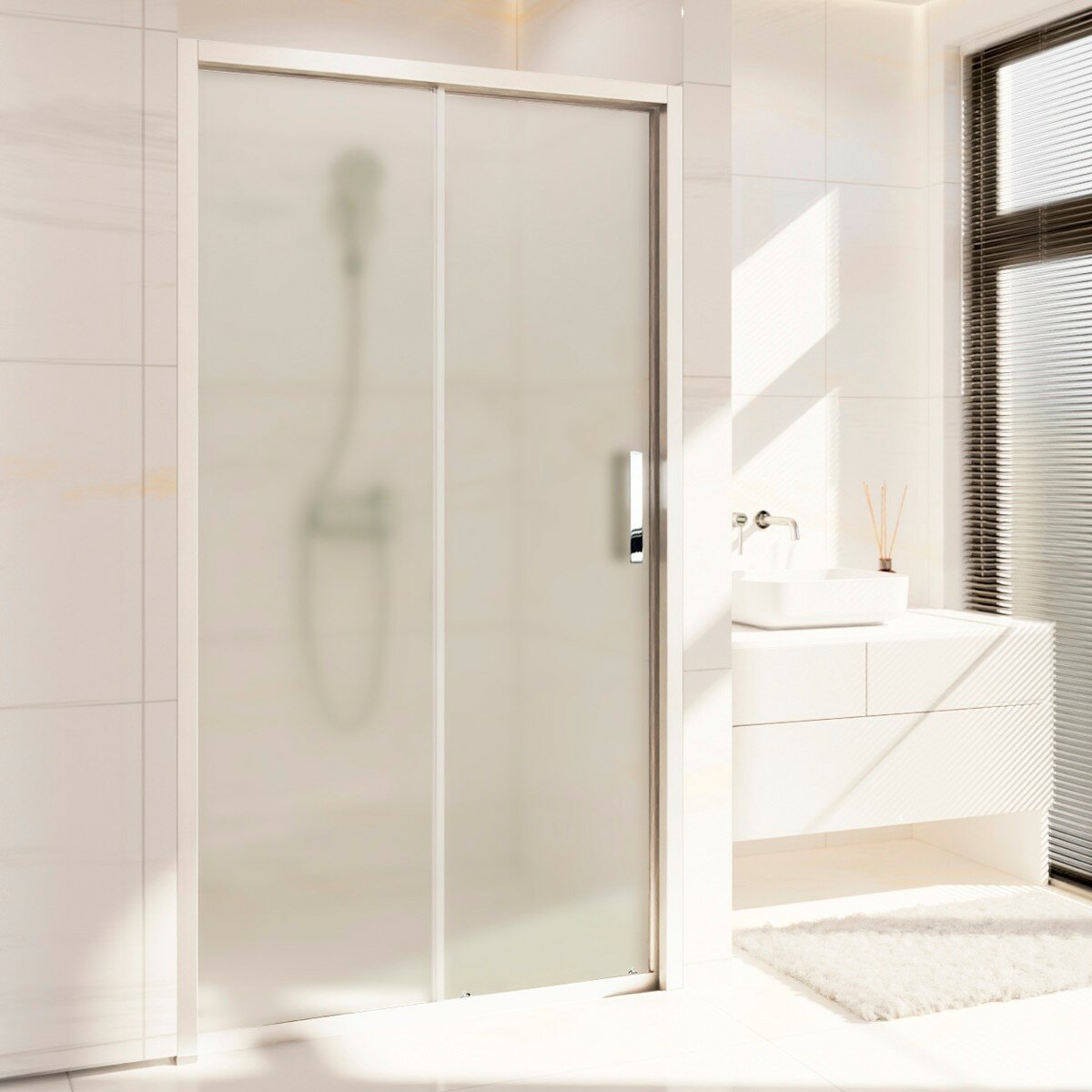 Душевая дверь Royal Bath Accord 200х130 RB130HS-C-ST сатин